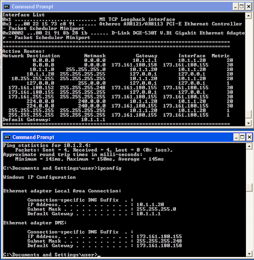 windows xp - Public traffic to go over 1 NIC and private traffic to use another NIC - Server Fault